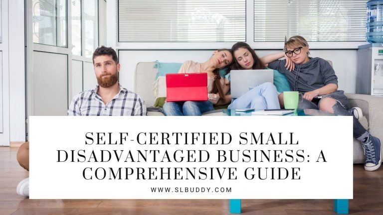 Self-Certified Small Disadvantaged Business - slbuddy.com