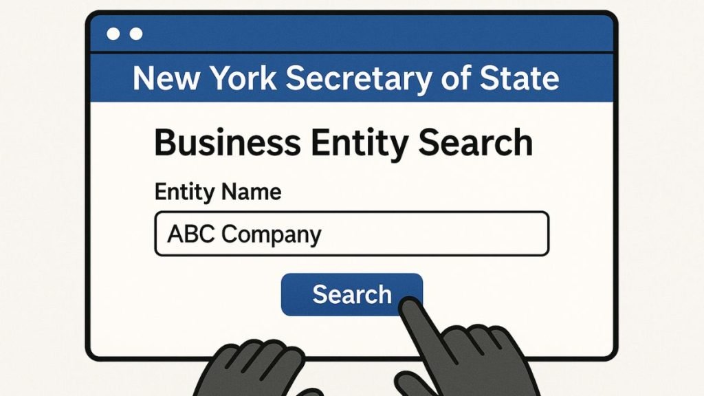 New York Secretary of State (SOS) Business Search 2026