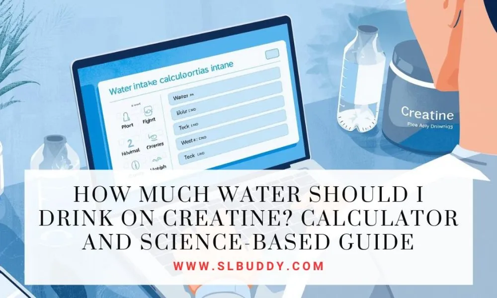 How Much Water Should I Drink on Creatine? Calculator